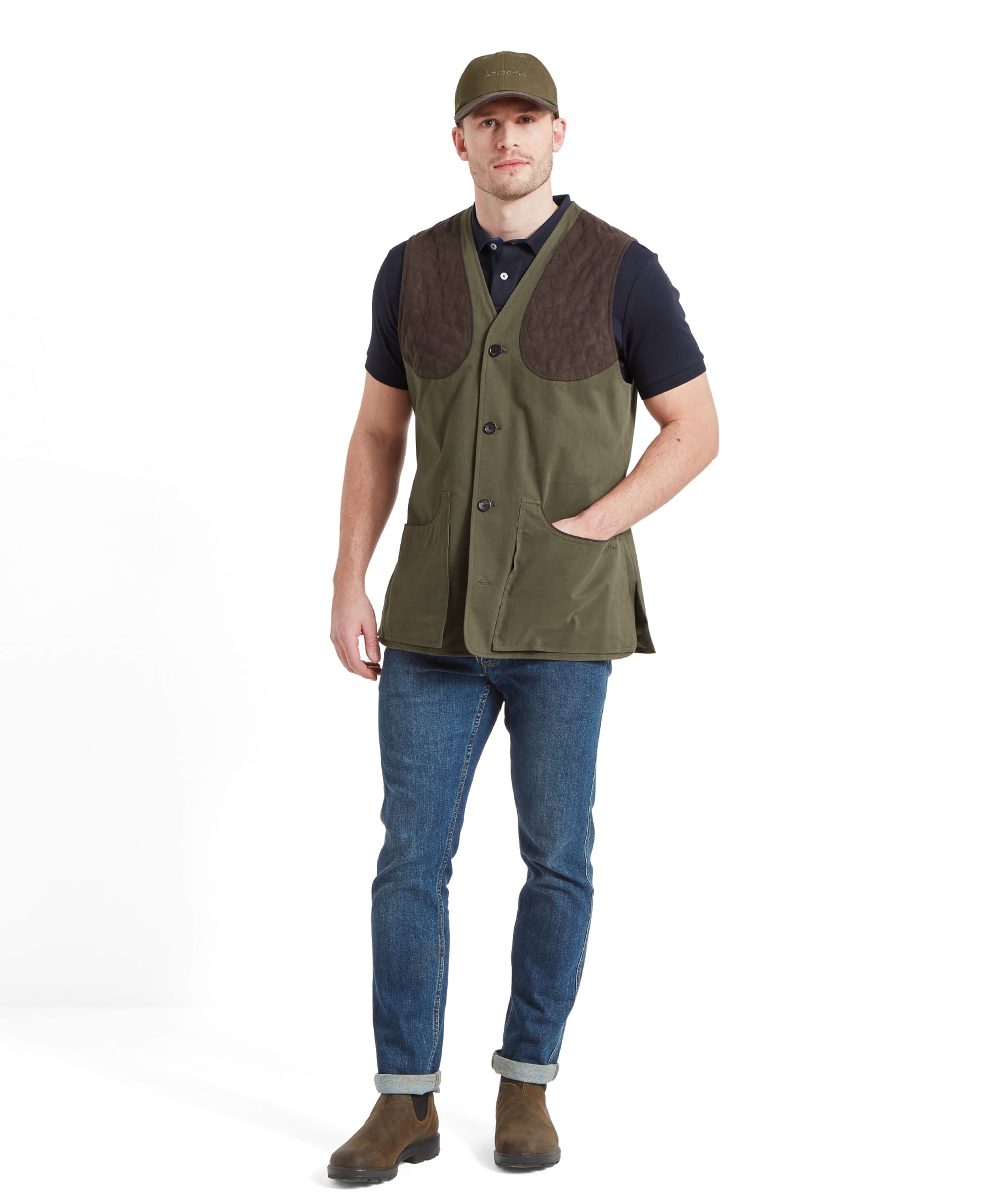 Men's All Season Shooting Vest Green | Schöffel Country