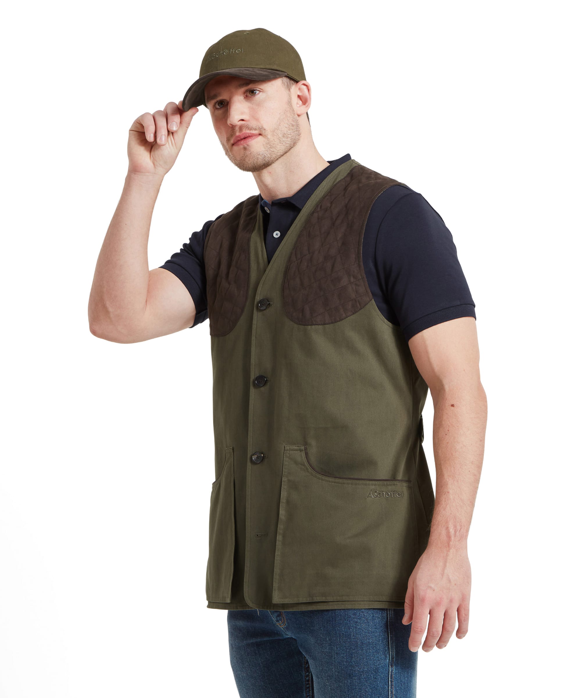 Men's All Season Shooting Vest Green | Schöffel Country