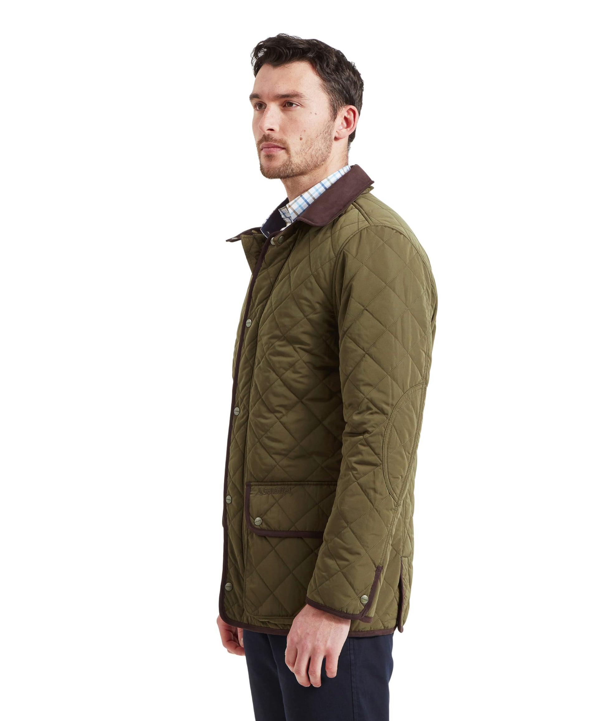 Men's Barrowden Quilt Jacket Olive Green | Schöffel Country