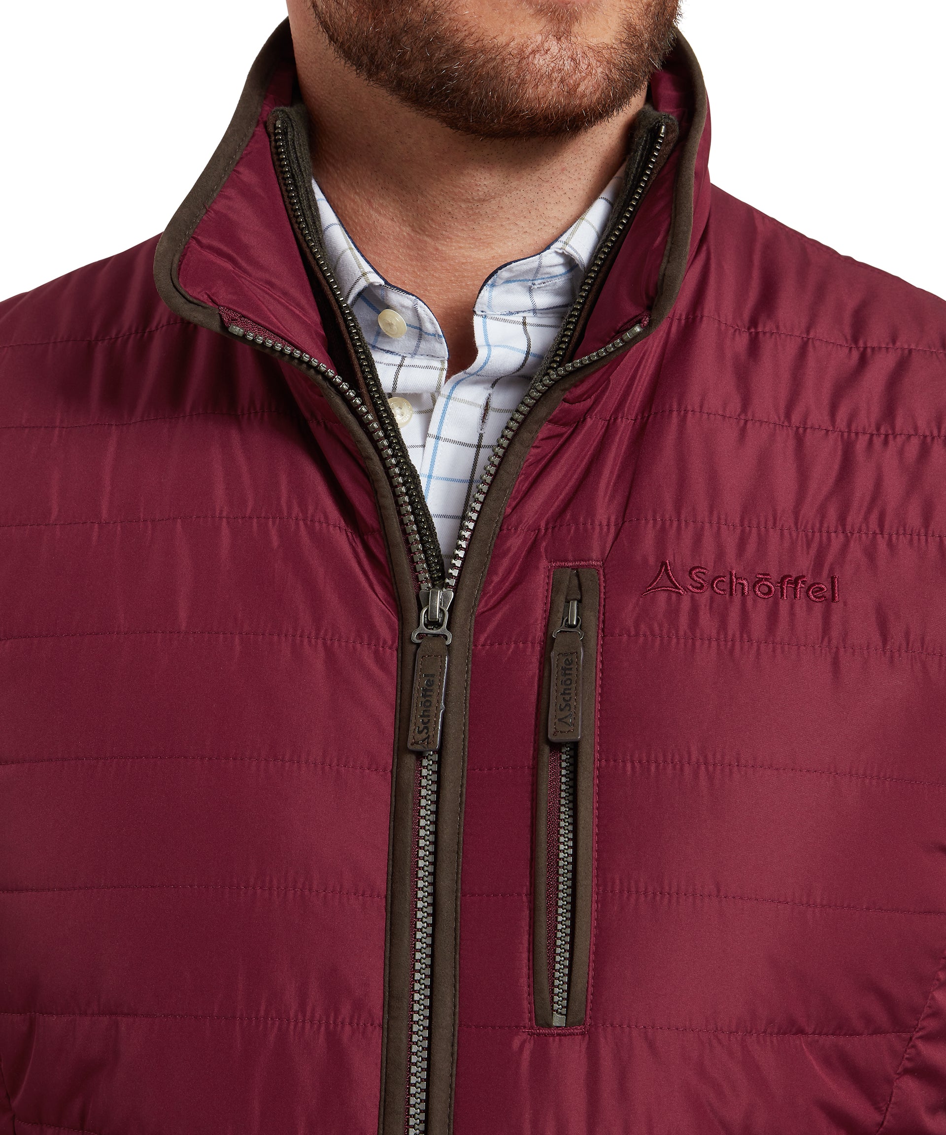 Men's Brora Gilet Red | Schöffel Country