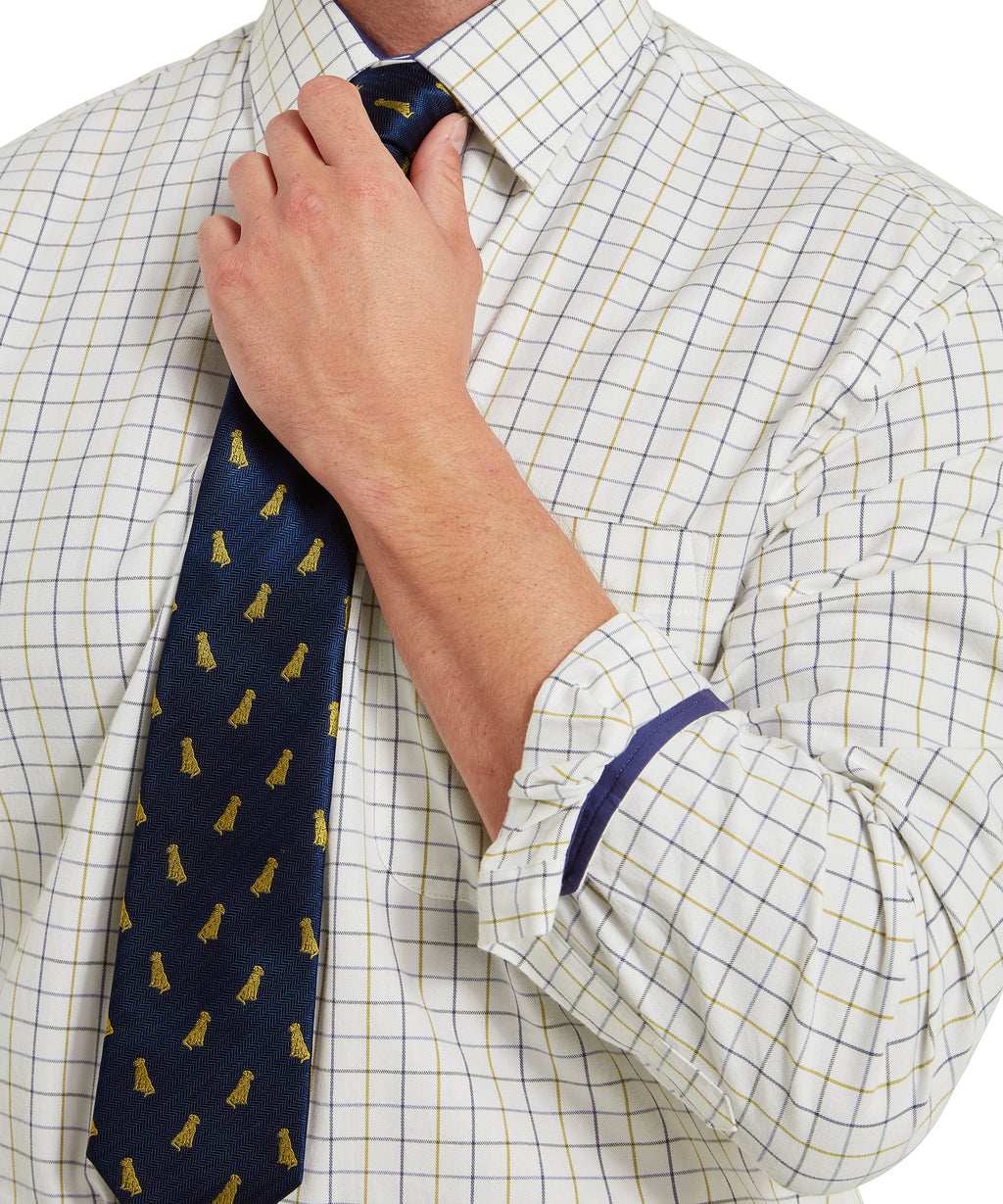 Men's Tattersall Classic Shirt Navy | Schöffel Country