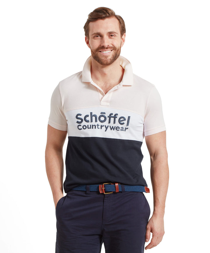 Men's Exeter Polo Shirt Pale Pink | Schöffel Country