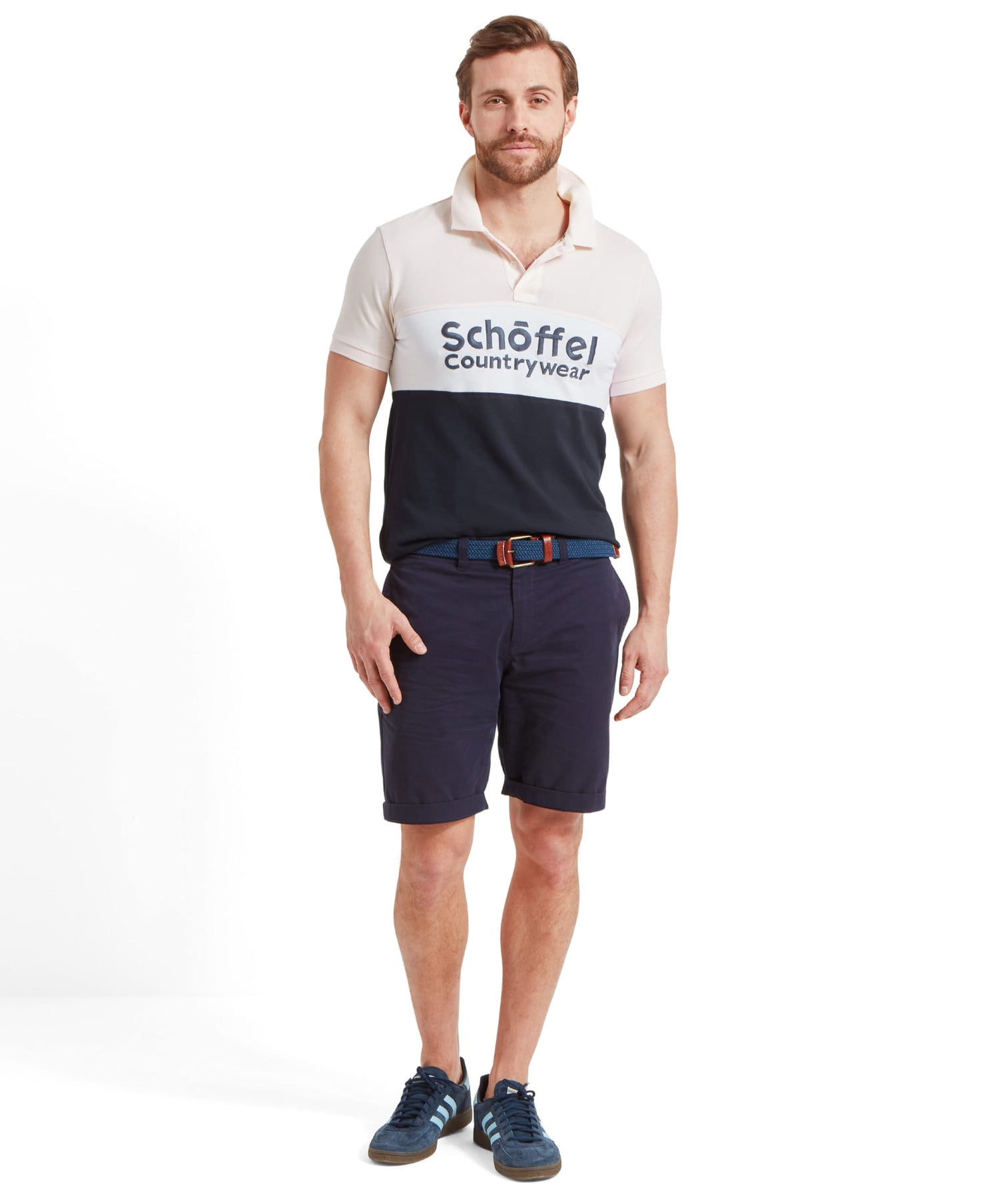 Men's Exeter Polo Shirt Pale Pink | Schöffel Country