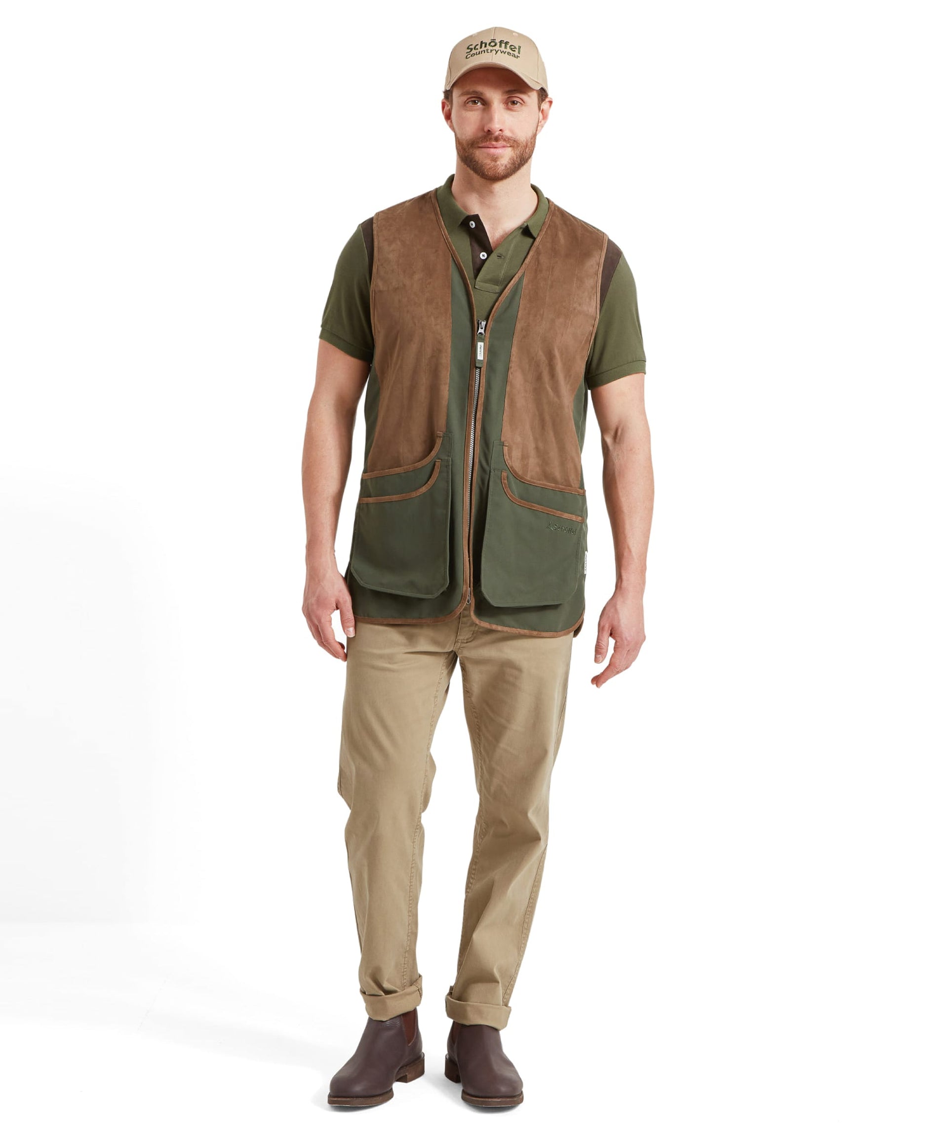 Men's Clay Shooting Vest Green | Schöffel Country