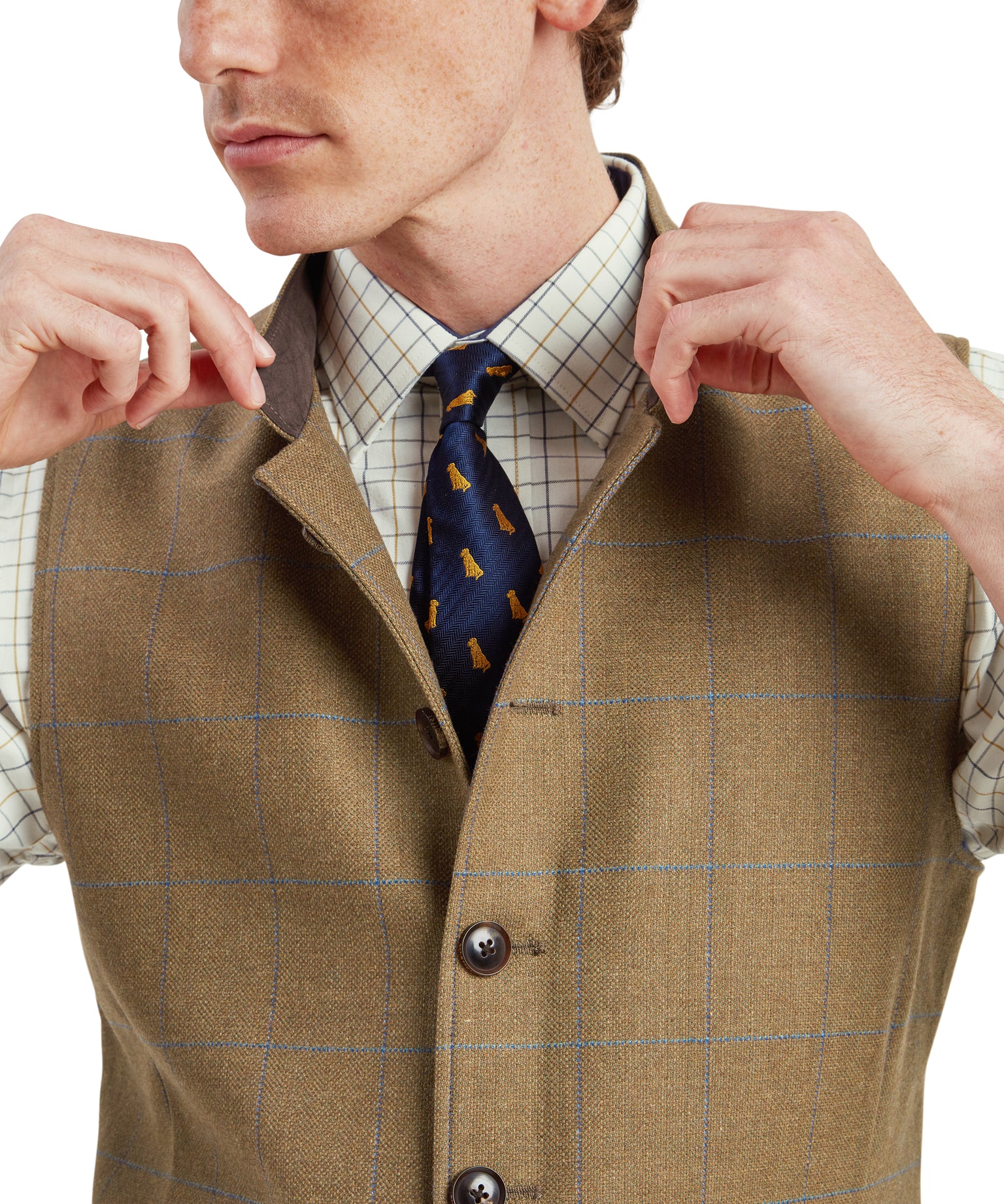 Men's Holcot Tweed Waistcoat Corry Tweed | Schöffel Country