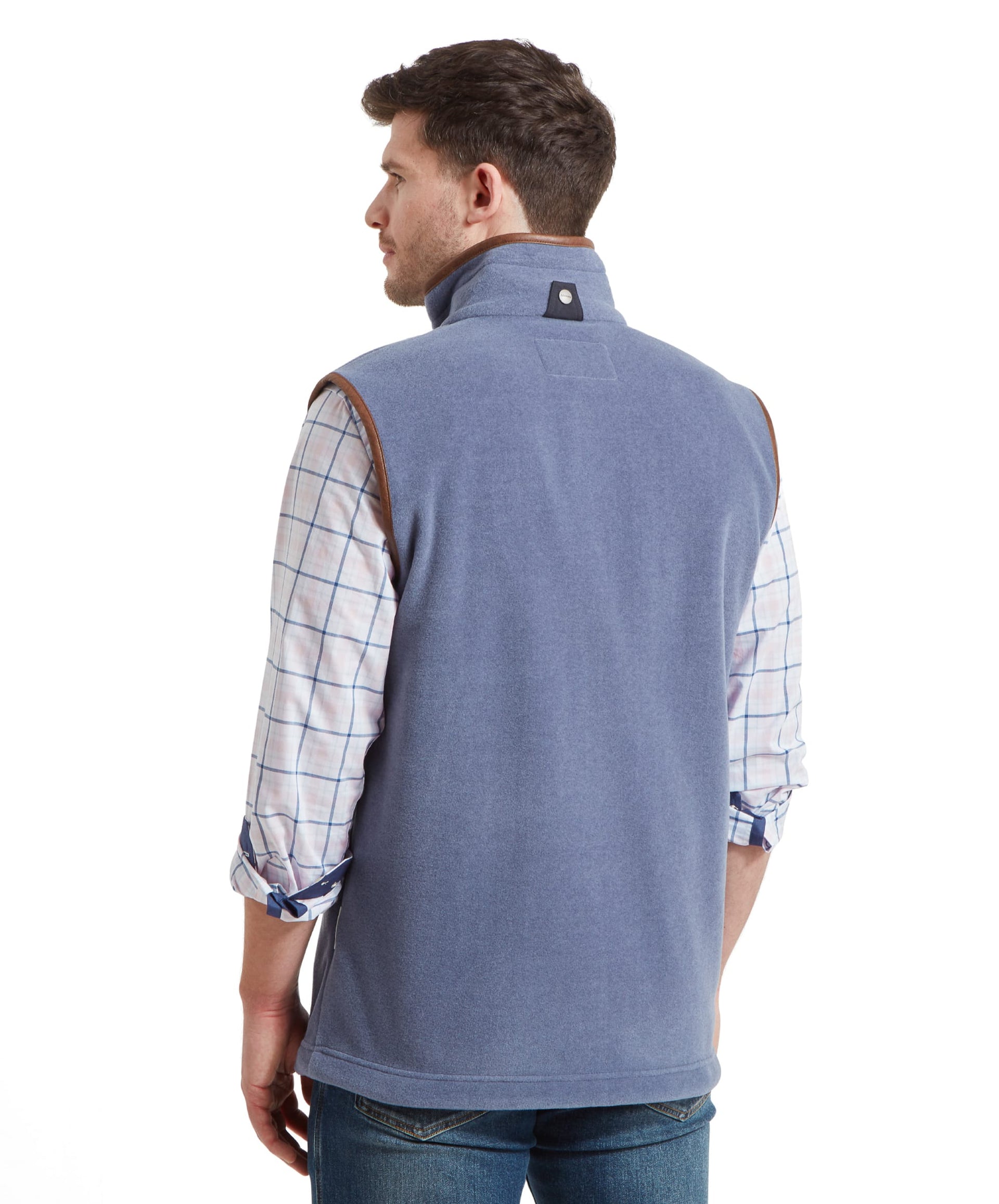 Men's Oakham Fleece Gilet Stone Blue | Schöffel Country