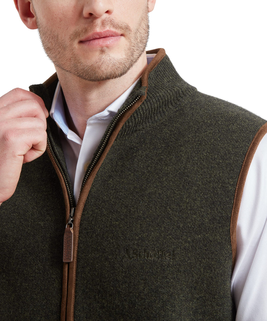 Men's Orkney Merino Gilet Green | Schöffel Country