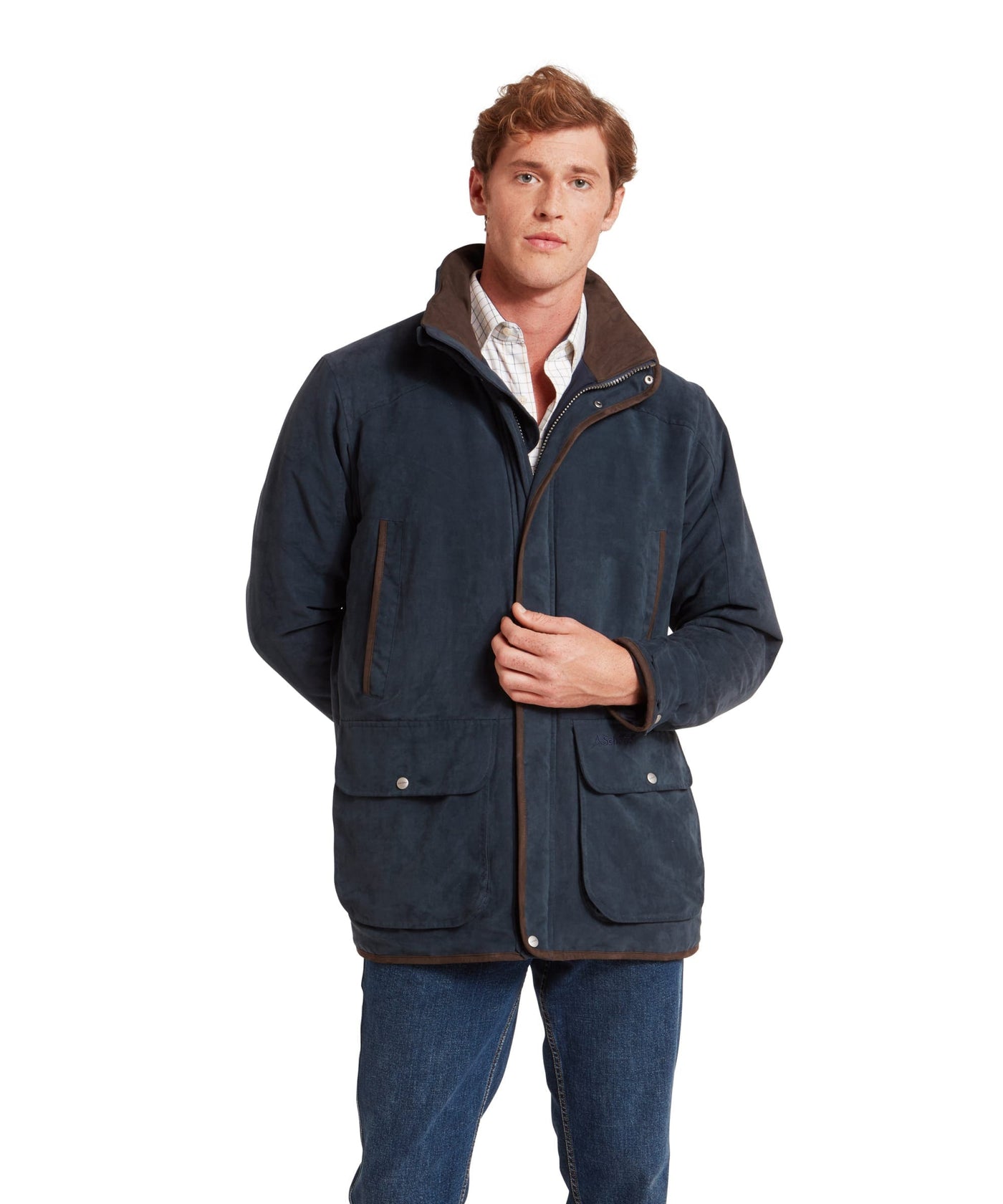 Men's Oundle Country Coat Navy Blue | Schöffel Country