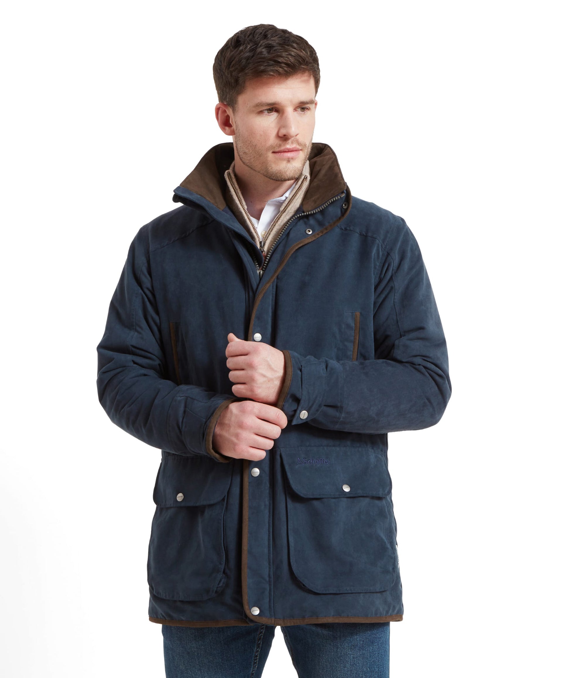 Men's Oundle Country Coat Navy | Schöffel Country