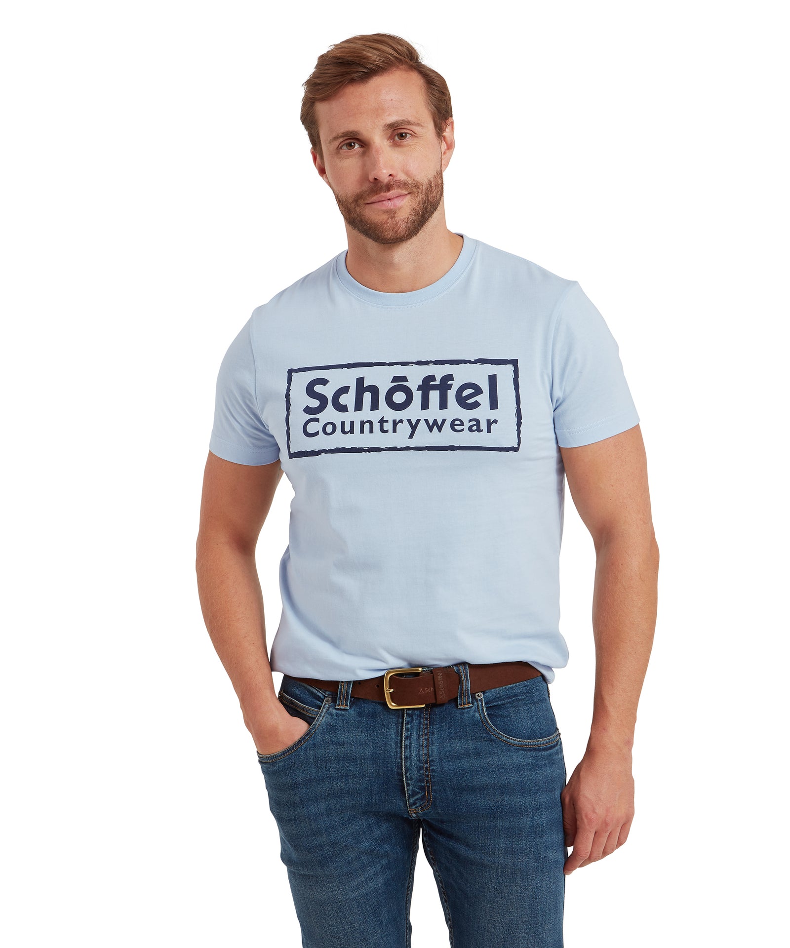 Men's Schöffel Heritage T Shirt Blue | Schöffel Country