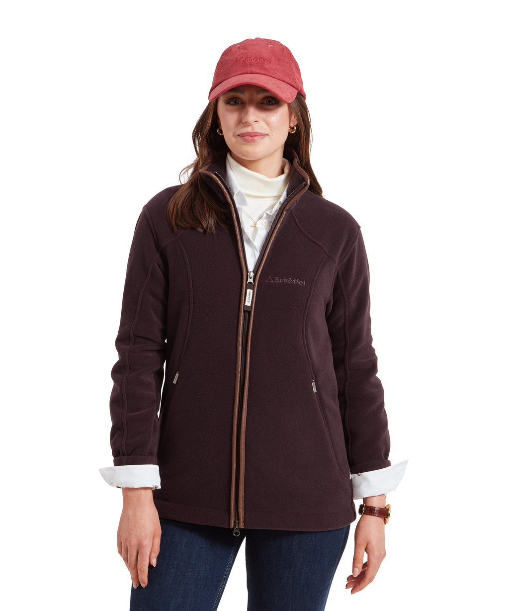 Women's Burley Fleece Jacket Brown | Schöffel Country