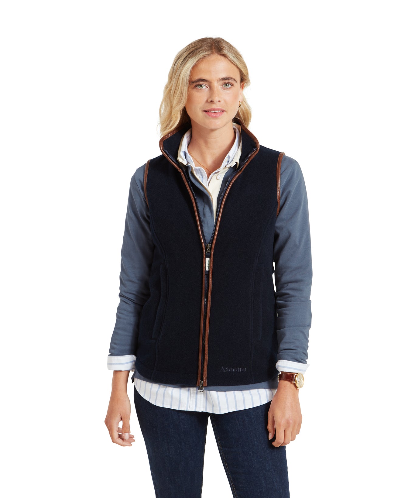 Women's Lyndon Fleece Gilet Claret Red | Schöffel Country