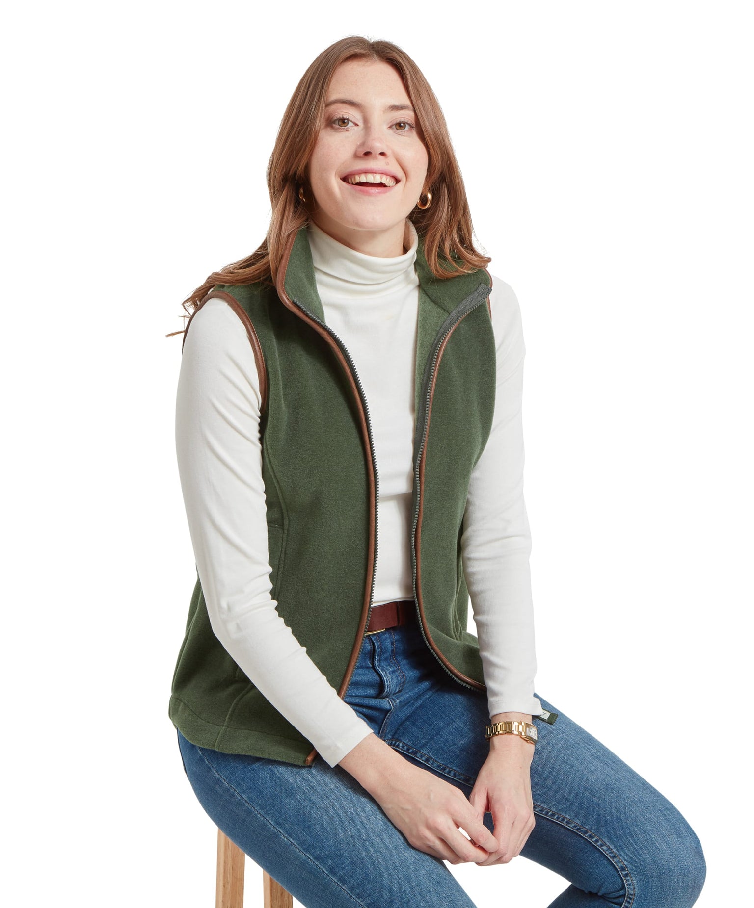 Women's Lyndon Fleece Gilet Cedar Green | Schöffel Country