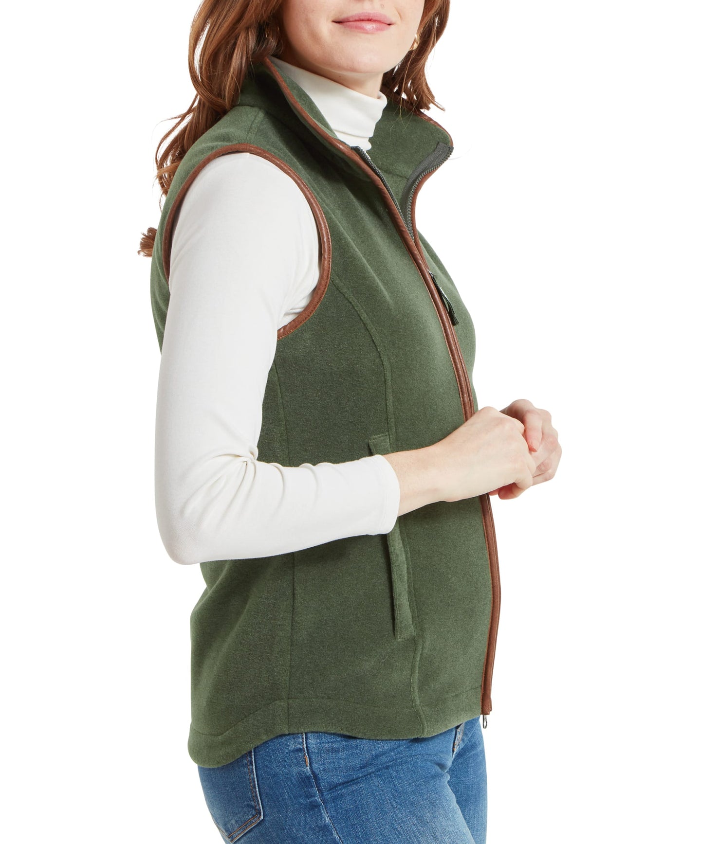 Women's Lyndon Fleece Gilet Cedar Green | Schöffel Country