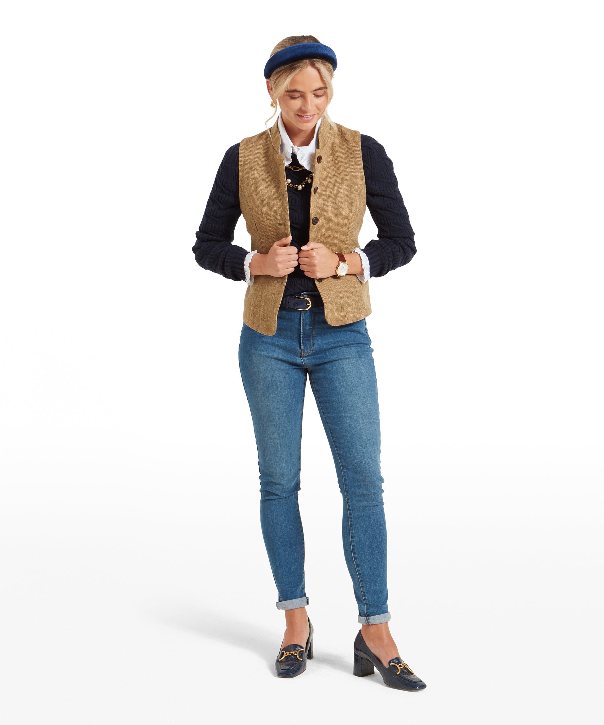Women's Millport Oak Tweed Waistcoat | Schöffel Country