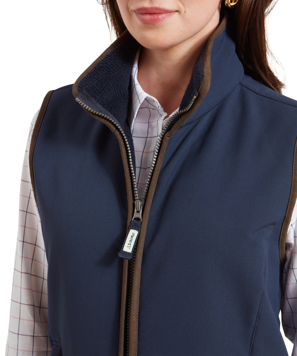 Women's Belton Gilet Navy | Schöffel Country